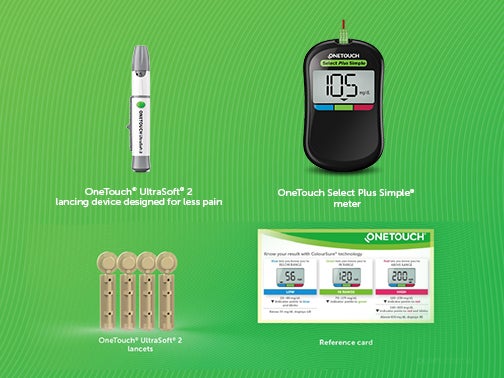 OneTouch Select Plus Simple® Glucose Meter | OneTouch® India