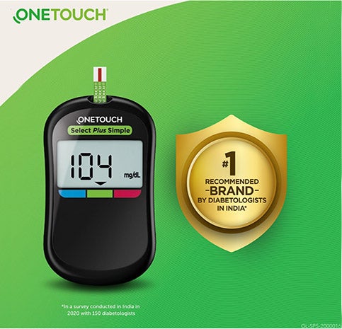 OneTouch Select Plus Simple® Glucose Meter | OneTouch® India